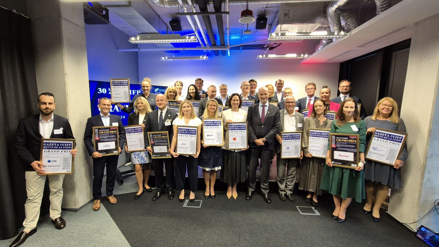 Qui sont les lauréats des GRAND PRIX du 30e anniversaire de la CCIFP